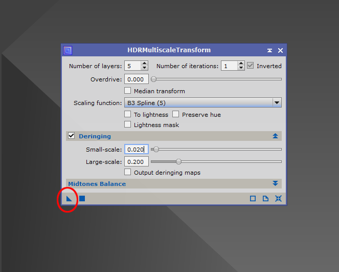 Les Process Icon Dans Pixinsight - AstroNOTE