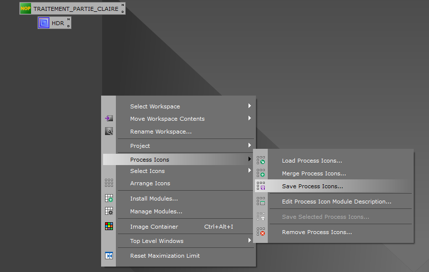 Les Process Icon Dans Pixinsight - AstroNOTE